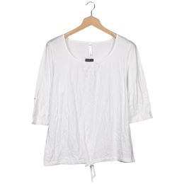 sheego Langarmshirt Damen Gr&ouml;&szlig;e 4XL Second Hand wei&szlig;