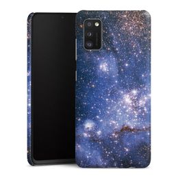 DeinDesign Galaxy A41 Handy Premium Case Smartphone Handyh&uuml;lle Schutzh&uuml;lle matt Weltraum Galaxy Weltall Premium Case