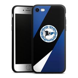 DeinDesign iPhone SE (2020) Handy Premium Silikon H&uuml;lle Handyh&uuml;lle schwarz Case Arminia Bielefeld Official Licensed Product Dsc Silikon Premium Case