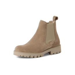 Tamaris Chelsea Boots Damen Gr&ouml;&szlig;e 36 beige Winterschuhe