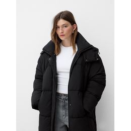 Bershka Mantel Damen Gr&ouml;&szlig;e S schwarz Wintermantel