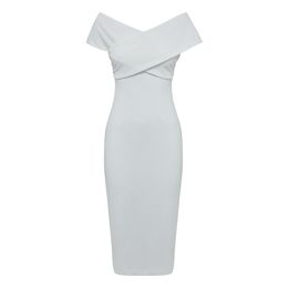 Tussah Abendkleid 'YASMIN ' Damen Gr&ouml;&szlig;e 38 wei&szlig; Winterkleid