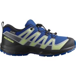Salomon Xa Pro v8 Wp Multifunktionsschuhe Kinder - blau - Gr. 35 - Synthetik