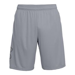 Under Armour Tech Funktionsshorts Herren - grau - Gr. L - Polyester