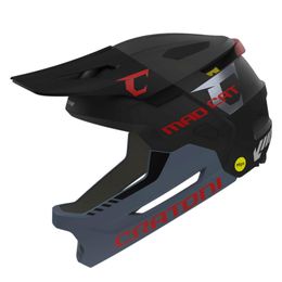 Cratoni MTB-Kinder-/Jugendhelm "Madcat Mips", grau