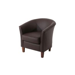Max Winzer Sessel Livia braun Ma&szlig;e (cm): B: 70 H: 74 Sessel & Hocker > Sessel nach Material > Leder Sessel &raquo; Sofa DE