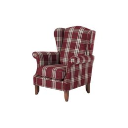 Max Winzer Ohrenbackensessel Verita rot Ma&szlig;e (cm): B: 88 H: 108 Sessel & Hocker > Sessel nach Material > Stoff Sessel &raquo; Sofa DE