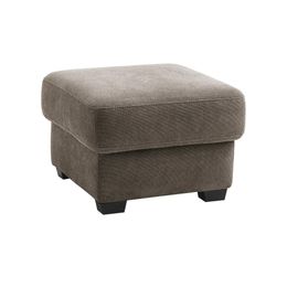 bobb Hocker mit Boxspringpolsterung Lisa de Luxe braun Ma&szlig;e (cm): B: 61 H: 47 T: 61.0 Sessel & Hocker > Hocker > Polsterhocker &raquo; Sofa DE