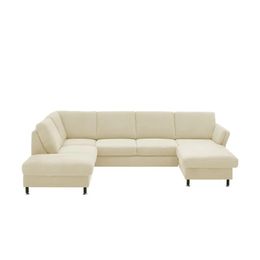 meinSofa Wohnlandschaft aus Flachgewebe Veit beige Ma&szlig;e (cm): B: 305 H: 90 T: 200.0 Sofas > Sofas nach Material > Stoffsofas &raquo; Sofa DE