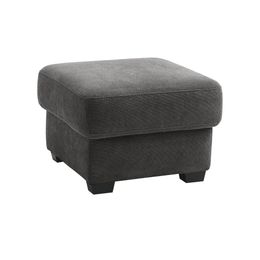 bobb Hocker mit Boxspringpolsterung Lisa de Luxe schwarz Ma&szlig;e (cm): B: 61 H: 47 T: 61.0 Sessel & Hocker > Hocker > Polsterhocker &raquo; Sofa DE