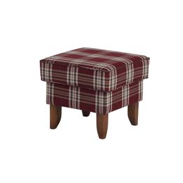 Max Winzer Hocker rot Ma&szlig;e (cm): B: 55 H: 49 Sessel & Hocker > Hocker > Polsterhocker &raquo; Sofa DE
