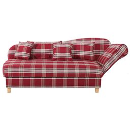 Max Winzer Recamiere Selma rot Ma&szlig;e (cm): B: 200 H: 82 Sofas > Sofas nach Art > R&eacute;camieren &raquo; Sofa DE