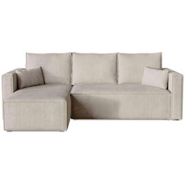 Ecksofa Top creme Ma&szlig;e (cm): B: 230 H: 85 Sofas > Sofas nach Material > Stoffsofas &raquo; Sofa DE