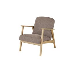 Smart Sessel Retro braun Ma&szlig;e (cm): B: 64 H: 76 T: 83.0 Sessel & Hocker > Sessel nach Material > Stoff Sessel &raquo; Sofa DE