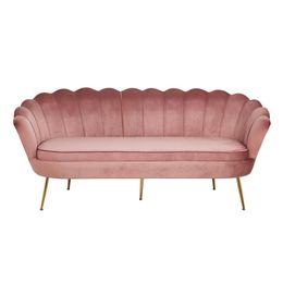 Salesfever Muschelsofa 3-Sitzer BANDUNG