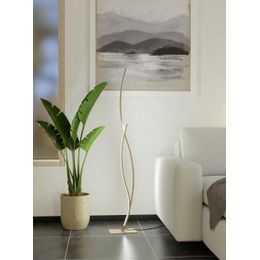 Eglo Stehlampe "GRISOLIA Stehlampe - Stahl - LED - 20W - IP20", 1, H: 129cm, 1 Stk.braun, Wohnzimmer, Leuchten, Standleuchte, Leselampe, Wohzimmer,