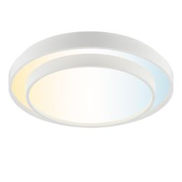 Brilliant LED Deckenleuchte "Faruz", Energieeffizienz: A (A-G), wei&szlig;, 1, &Oslash; 37cm H: 8cm, 1 Stk., Leuchten, &Oslash; 37 cm, 2230 lm, 3000-6500 K, 10,1 W, besonders effizient, LED Deckenleuchte