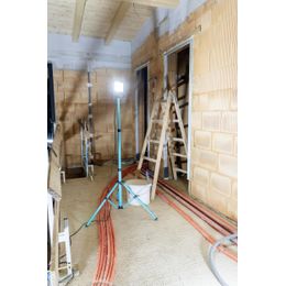 Eglo Deckenstrahler "AVELAR Strahler - Alu, Kunststoff - LED - 52W - IP65", 1, H: 190,5cm, 1 Stk.schwarz, t&uuml;rkis, Badezimmer, Leuchten, Baustrahler,