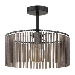 NOWA Deckenleuchte "LEEDS", 1, &Oslash; 35cm H: 32cm, 1 Stk., schwarz, Wohnzimmer, Leuchten, Deckenlampe, Dekor, Wohnzimmer, Esszimmer