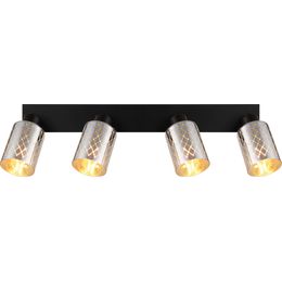 Globo LIGHTING Deckenstrahler "ALONSO", H: 22cm, 1 Stk.schwarz matt, Leuchten, Spot Deckenspot Flur Schlafzimmer Wohnzimmer