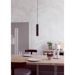 Eglo H&auml;ngeleuchte "Balmorta-Z H&auml;ngelampe, Pendelleuchte, Metall, ZigBee, Pendellampe", 1, &Oslash; 5,5cm H: 110cm, 1 Stk.schwarz, Wohnzimmer, Leuchten,