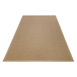 Teppich Wecon Home "Hugo two, Juteteppich, als L&auml;ufer erh&auml;ltlich", natur braun, B:160cm H:8mm L:230cm, Jute, Teppiche, Teppich, Naturfaser, 100% Jute, Sisal-Optik, pflegeleicht, Wohnzimmer, Raute