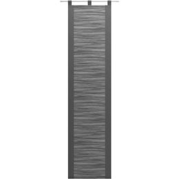 Neutex for you! Schiebegardine NEUTEX FOR YOU, B:57cm H:265cm, grau, Scherli, Polyester, Wohnzimmer, Gardinen, "Padova", inkl. Beschwerungsstange, Halbtransparent,