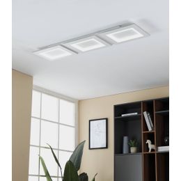 Eglo Deckenleuchte "Padrogiano-Z Deckenleuchte, ZigBee 3.0, App und Sprachsteuerung, Lampe", 1, H: 5cm, 1 Stk.wei&szlig;, Wohnzimmer, Leuchten, ZigBee, App
