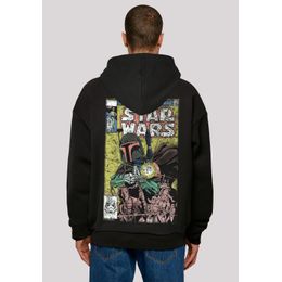 F4NT4STIC Herren Kapuzenpullover "Star Wars Boba Fett Comic", schwarz, Gr. L, Obermaterial: 100% Baumwolle, Pullover, Print
