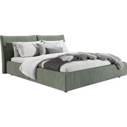 Polsterbett Places of Style, B:232cm H:100cm L:250cm, gr&uuml;n, 95% Polyester / 5% Nylon, Betten, "Priora in 4 Breiten bis 200cm", auch in NaturLEDER,