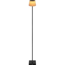 Globo LIGHTING Stehlampe "GREGOIR", H: 120cm, 1 Stk.schwarz matt, Wohnzimmer, Leuchten, Stehlampe Wohnzimmer Schlafzimmer Flur Design-Leuchte