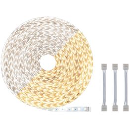 Paulmann LED-Streifen "MaxLED500 Einzelstripe, Adapterkabel 20m Tunable White 72W 550lm/m", Dioden 1.200 Stk. Flammen 1 Stk., Gesamtl&auml;nge 20m,