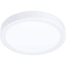 Eglo Aufbauleuchte "Fueva 6-Z Deckenlampe, ZigBee, App und Sprachsteuerung, Badlampe, IP44", 1, &Oslash; 21,1cm H: 2,5cm, 1 Stk.wei&szlig;, Leuchten,
