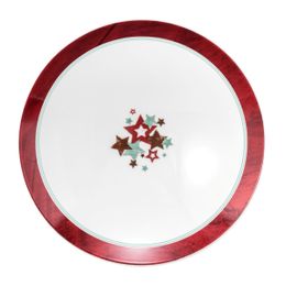 Seltmann Weiden Suppenteller "Life Christmas", 23,3cm, rot, Speiseteller, Pasta-/Suppenteller 23 cm
