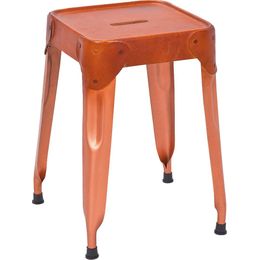 Hocker Inter Link, B:35cm H:45cm T:35cmkupferfarben, Wohnzimmer, Hocker, "Reema", (4 St&uuml;ck)
