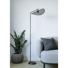 Eglo Stehlampe "SWABY Stehlampe - Stahl - E27 - 1X60W - IP20", 1, H: 159,5cm, 1 Stk., braun, Wohnzimmer, Leuchten, Standlampe Wohnzimmer,
