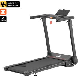 Laufband "T-1 Bluetooth", ohne Unterlegmatte, schwarz, adidas Performance, Laufb&auml;nder, bis max. 15 km/h, klappbar, 110 kg max. Benutzergewicht