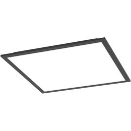 Eglo LED Deckenleuchte "MORADILLO-Z Deckenlampe - Stahl - LED - 19W - IP20", 1, H: 6,1cm, 1 Stk.schwarz, Leuchten, Wohzimmerlampe, Esszimmerlampe,