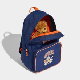 Rucksack adidas Performance "LK DY MM BPK", dunkelblau, pure orange, Rucks&auml;cke, Jungen, Obermaterial: 100% Polyester, Rucksack
