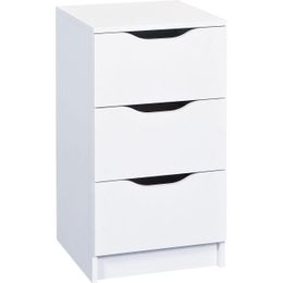 Kommode Inter Link "Westphalen", wei&szlig;, B:40cm H:71cm T:40cm, MDF, Sideboards, Kommode, Breite 40 cm