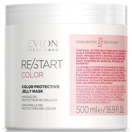 Haarmaske "Re/Start COLOR Protective Jelly Mask 500 ml", 500ml, rosa, Revlon PROFESSIONAL, Haarpflegemittel, Beugt Verblassung der Haarfarbe vor und