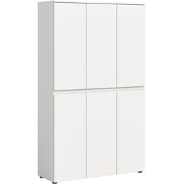 Mehrzweckschrank Inosign "CIPELA", wei&szlig;, B:105cm H:175cm T:37cm, FSC-zertifizierter Holzwerkstoff, Schr&auml;nke, Mehrzweckschrank, BxH:105x175 cm, viel Stauraum, variable Einlegeb&ouml;den, Kleiderstange