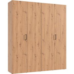 wimex Kleiderschrank "Mugano,in 3 Breiten, 2 Tiefen, viele Farben, Made in Germany", Artisan-Eiche Nachbildung, B/H/T: 160cm x 185cm x 40cm, Ohne