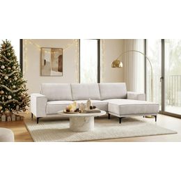 Ecksofa OTTO HOME, B:280cm H:85cm T:152cm, braun, 100% Polyester, Wohnzimmer, Sofas, "Polsterecke Oland, Struktur, Flachgewebe, Luxus-Microfaser,