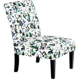 Stuhl Kayoom, B:55cm H:92cm T:77cmforest, Stoffbezug: 100% Polyester, / Stuhlbeine: 100% Buche, lackiert, Esszimmer, St&uuml;hle, "Indira 110, mit