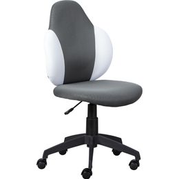 B&uuml;rostuhl Inter Link, B:52cm H:94cm T:56cmgrau, wei&szlig;, St&uuml;hle, f&uuml;r Kinder und Jugendliche