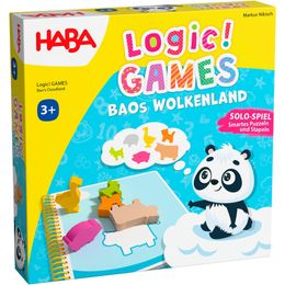Haba Jungen Spiel "Baos Wolkenland, Logic GAMES"bunt, Holz, Papier, Pappe, Spiele