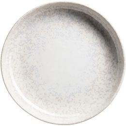 GIPFELST&Uuml;CK Suppenteller "Teller Set, Geschirr, Service Alpenwiese", 21cmcreme, beere, Speiseteller, jedes Teil ein Unikat