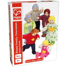 HAPE Jungen Stoffpuppe "Puppenfamilie", bunt, Baumwolle, Puppen
