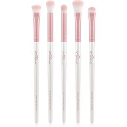 LUVIA COSMETICS Kosmetikpinsel-Set "Essential Eye", pink, Kosmetikpinsel, Nurai-Pinselhaar, vegan und hautfreundlich, verliert keine Haare.